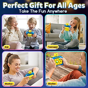 Pop It Game Light Up Fidget Toys - Handheld Sensory Toys for Kids, Teens & Adults - Autism & Birthday Gifts