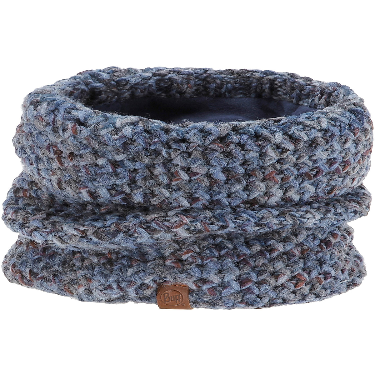 Buff Knit&Polar neckwarmer Margo Blue