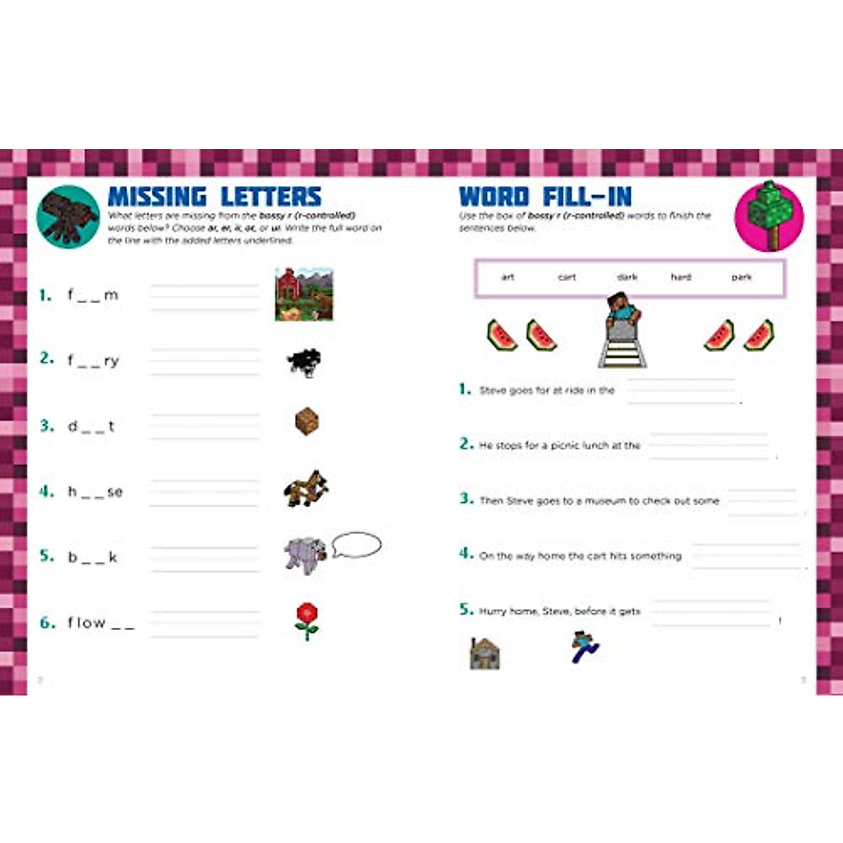 Spelling for Minecrafters: Grade 2