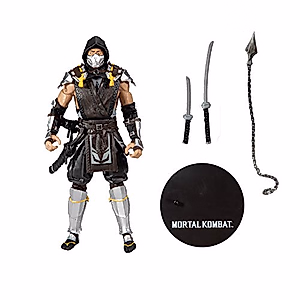 McFarlane Toys Mortal Kombat Scorpion (The Shadow Skin) 7" Action Figure