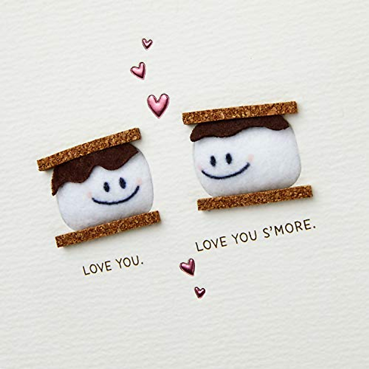 Hallmark Signature Valentines Day Card, Anniversary Card, Love Card for Significant Other (Smores)