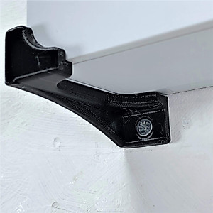 3D Cabin Product Compatible with The Xbox Series S Wall Mount Wall Bracket Holder Four Corner Black