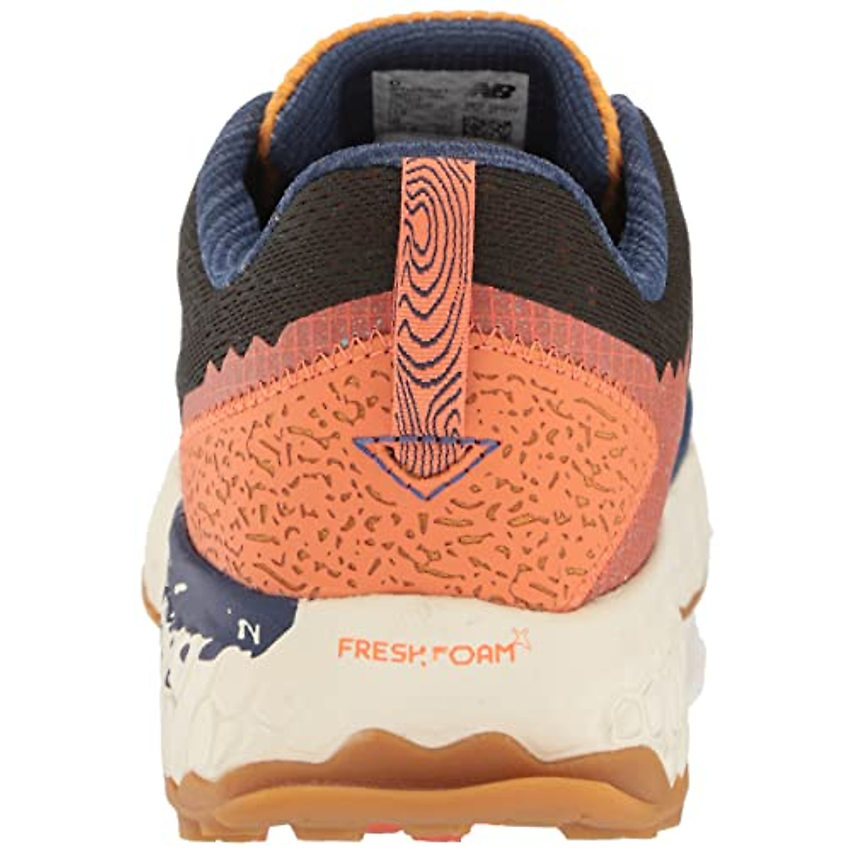 New Balance Women's Fresh Foam X Hierro V7 Trail Running Shoe, Golden Hour/Moon Shadow/Red Clay, 8.5