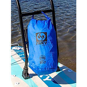 NIXY Waterproof Dry Bag Dry Sack Ultralight 5L/10L/20L, Keep Gear Dry for Paddle boarding, Kayaking, Backpacking, Camping, Boating, Swimming, Outdoors-Roll Top Ripstop Nylon (Blue, 20L)