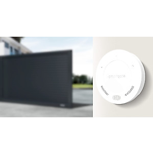 ismartgate Mini Smart Gate Opener Remote, APP Control, Compatible with Amazon Alexa, Google Assistant, IFTTT, Compatible with All Gate Openers. Wireless Sensor Included.