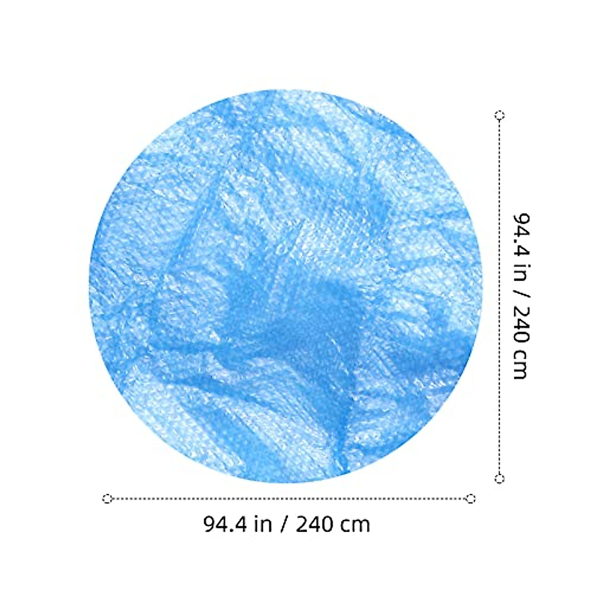 YARNOW Cloth Drain Cover 2 pcs Salu/for Inch Ground in Inflation Protector Anti- Tub Bathtub Garden Film Message Living Folding Proof Spa Blue Pools Tarp Swim Size Bathtub/Outdoor Winter Outdoor