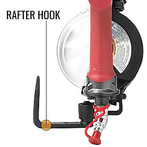 MAX USA CORP. MAX USA PowerLite HN90F High Pressure Framing Coil Nailer up to 3-1/2", red/black/silver