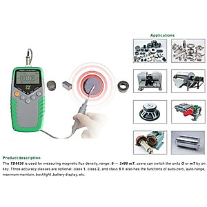 Digital Hand-held Gauss Meter High Precision Surface Magnetic Field Tester Flux Meter Gaussmeter