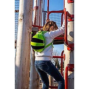 KIDDIETOTES Bumblebee Backpack for Kids, Toddlers, and Children - Perfect for Daycare, Preschool, and Pre-K