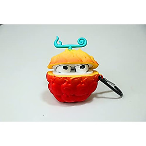 Airpod 3 Case 2021 Silicone Protective Cover, Cartoon Anime Character Design, Suitable for The New Airpod 3 case, Suitable for Young Girls and Boys，Strange Fruit Design