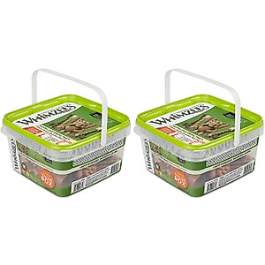Whimzees 2 Pack of Natural Grain-Free Dental Dog Treats Variety Pack, 14 Large Assorted Treats Per Pack