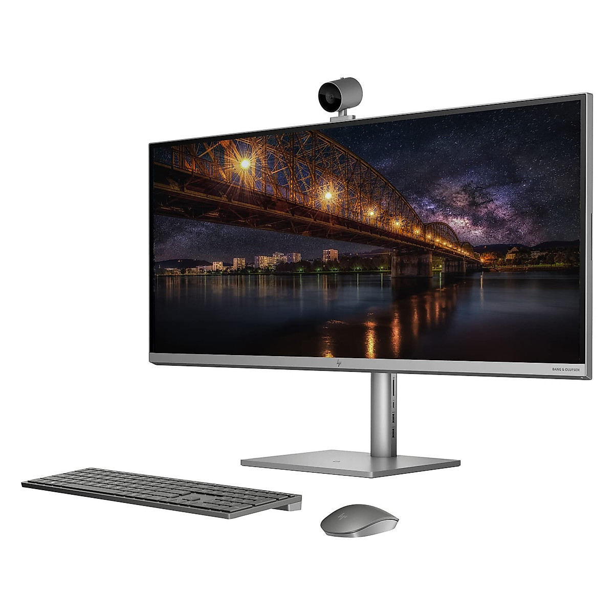 HP Envy All-in-One Desktop, 34" WUHD (5120 x 2160) 500nits Display, Intel Core i7-11700 Processor, NVIDIA GeForce GTX 1650, 16GB RAM, 512GB SSD, Webcam, Wireless Keyboard & Mouse, Windows 11 Home