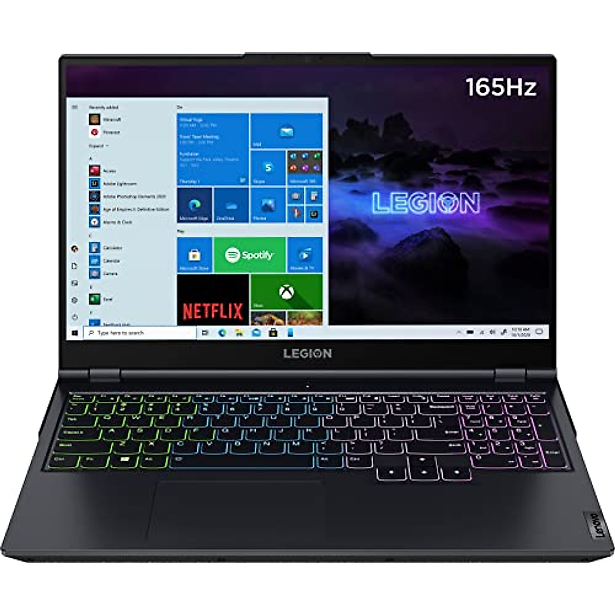 Lenovo Legion 5 15.6" FHD Gaming Laptop Computer, 8-Core AMD Ryzen 7 5800H(up to 4.4GHz), NVIDIA GeForce RTX 3050Ti, 32GB RAM 1TB PCIe SSD, RGB Backlit, Windows 11