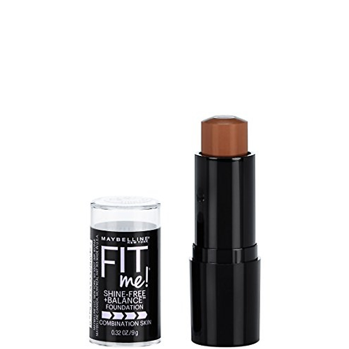 Maybelline New York Fit Me Shine-Free + Balance Stick Foundation, Coconut, 0.32 oz.