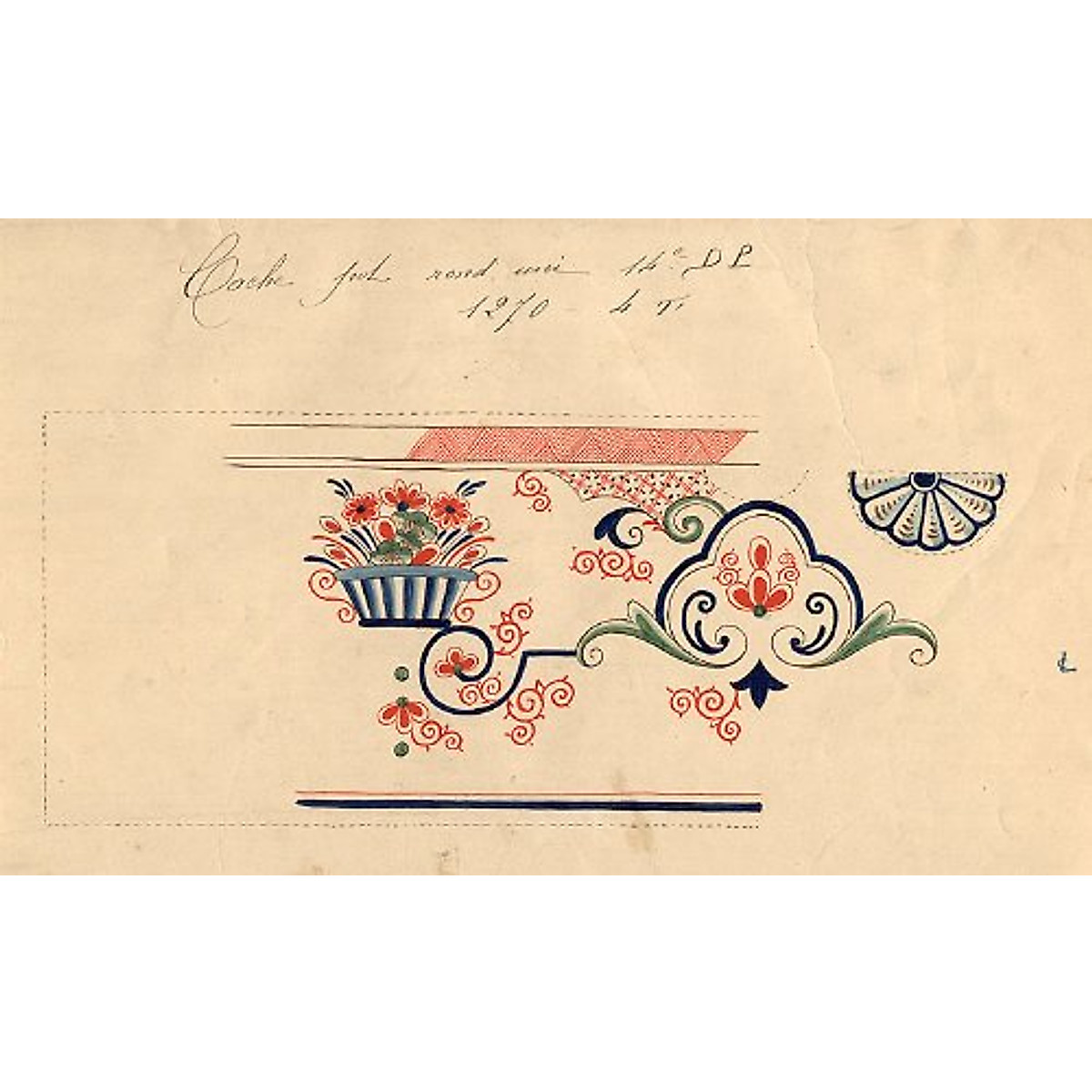 An original design for porcelain