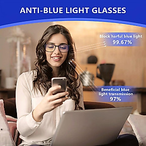 BLUEMOKY Blue Light Reading Glasses for Men，Sport Square Frame Readers, Anti Glare Computer Glasses(Black,1.25)