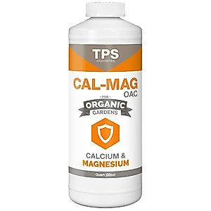 Organic Cal-Mag OAC Plant Nutrient and Supplement, Plus Iron and Micronutrients by TPS Nutrients, 1 Quart (32 oz)