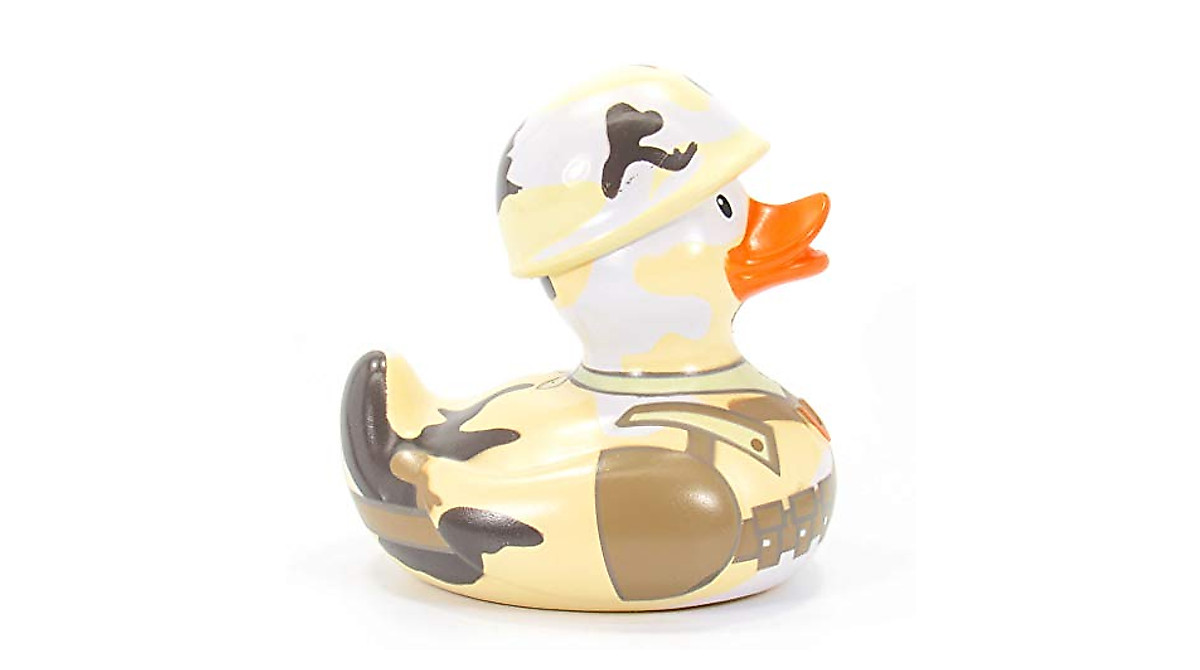 Collectible GI Rubber Duck by Bud Ducks - Unique Gift