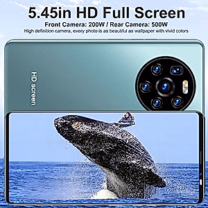 KIKYO Unlocked Smartphones,LANDVO mate40 pro 5.45in HD Screen Android Phone,Dual SIM Dual Standby Unlocked Cell Phone,512MB+4GB,2MP+5MP Dual Camera,1500mAh Battery(Green)