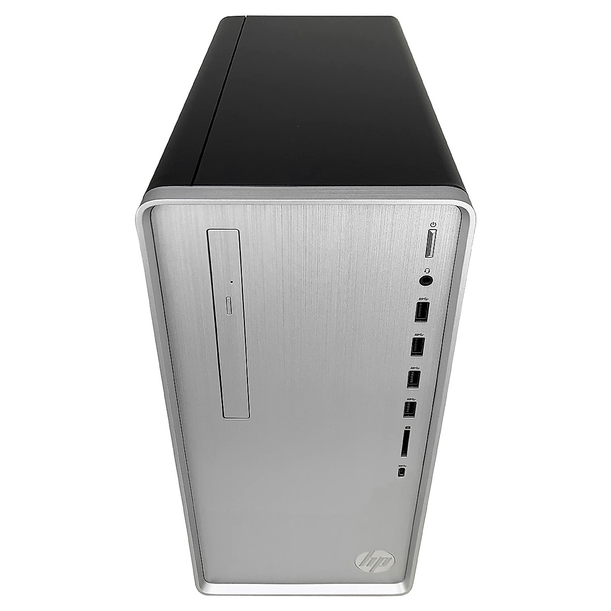 HP Pavilion TP01 Tower Desktop Computer - AMD Ryzen 5 5600G 6-Core up to 4.40 GHz Processor, 32GB DDR4 RAM, 1TB SSD, AMD Radeon Graphics, DVD-Writer, Windows 11 Pro