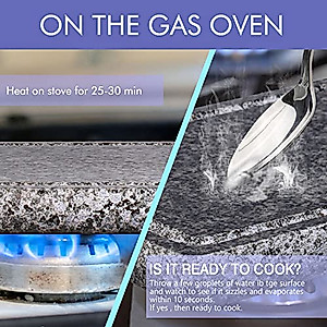 Artestia Stone Raclette Table Grill Smokeless Korean BBQ Grill Indoor Outdoor Grill Removable Natural Cooking Stone Fast Heating, Ideal for Dinner and Family Fun