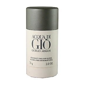Acqua di Gio by Giorgio Armani for Men 2.6 oz Deodorant Stick Alcohol-Free