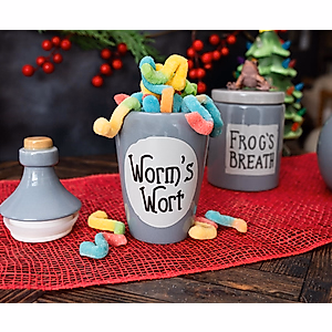 Disney The Nightmare Before Christmas Sally's Mini Storage Jars 3-Piece Set Replica | Sculpted Ceramic Kitchen Containers For Snacks