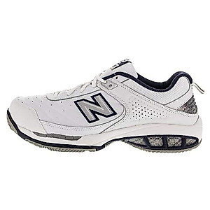 New Balance Men's MC806 Tennis Shoe,White,12 4E US