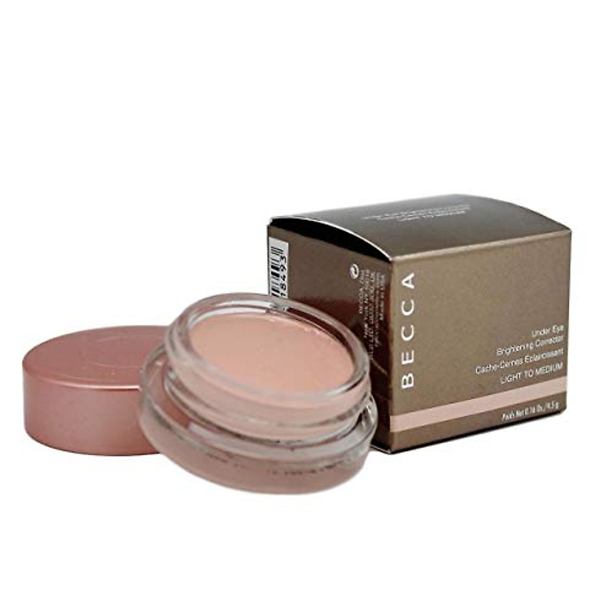 Becca Under Eye Brightening Corrector for Women, Light To Medium, 0.16 Oz