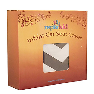 Baby Infant Car Seat Cover - Fits All Baby Car-Seats - Breathable Fabric, 100% Safe and Hygienic - Conveniently Compact Design - Machine Washable!