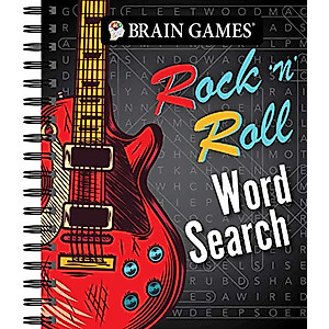 Brain Games - Rock 'n' Roll Word Search