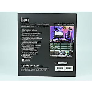 Divoom Pixoo-64 - WiFi Pixel Cloud Digital Frame with APP Control,64 X 64 LED Panel Display Frame for Gaming Room Decoration/Social Media Fans Counter