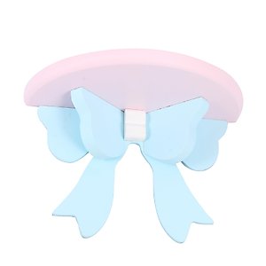 CORHAD 1pc Bow Tie Rack Office Decor Wall Shelf Bowknot Bedroom Shelf Floating Shelves Nursery Decor Office Shelving Kids Bookshelf Semi Wooden Small Bookshelf Child
