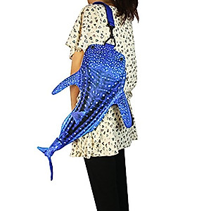 Pealra Whale Shark Bag, Blue/White, One Size