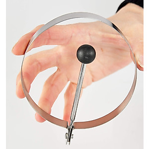 Home-X - Bacon and Eggs Cookware Set Includes Two Stainless Steel Egg Rings and Clear Tempered Glass Bacon Press