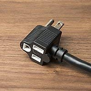 Brandstand | CubieTrio | User Friendly & Convenient Charging Alarm Clock| Qi Wireless Charger | 2 USB Ports | 2 Tamper Resistant Sockets