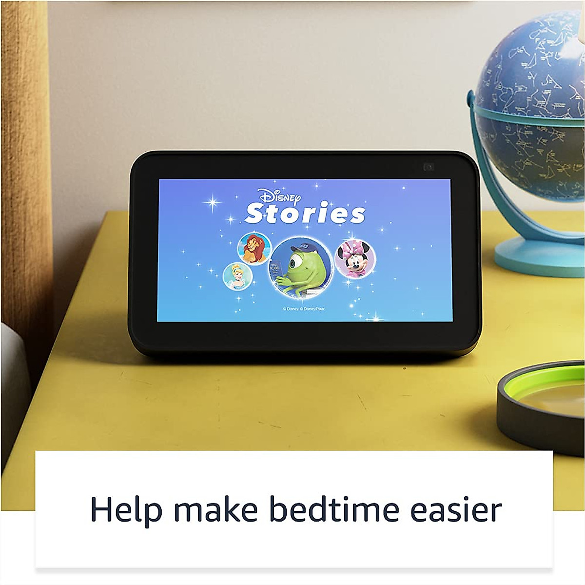 Echo Show 5 (2nd Gen) Kids | Designed for kids, with parental controls | Chameleon