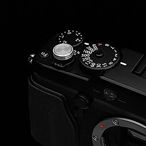 Gariz Metal XA-SBA2 Camera Screw Type Soft Button for X-PRO1 X100 X10 LEICA CONTAX, Silver