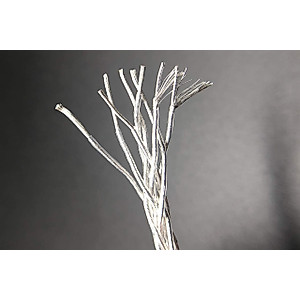 Youkamoo [ 3.5mm Right Angle ] 3.5mm Male to 2.5mm Female 8 Core Silver Plated Headphone Earphone Audio Adapter Cable New in Box 3.5mm to 2.5mm Balanced