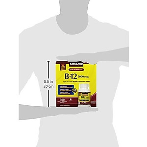 Kirkland Signature Quick Dissolve B-12 5000 mcg, 300 Tablets