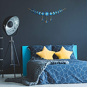 Moon Phase Resin Mould, Sun Mould Star Silicone Mould, Full Moon Epoxy Moulds with Accessories, Wall Hanging Decoration for Bedroom, Living Room, Apartment or Dorm