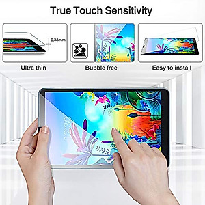 ProCase LG G Pad 5 10.1 Screen Protector 2019 (LM-T600 / LM-T605), Tempered Glass Screen Film Guard Screen Protector for 10.1 inch LG G Pad 5 2019 -Clear