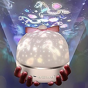 Star Night Light Projector, Room Lights for Kids 360-Degree Rotating Projector, Multicolor Projector Lamp for Decorating Birthdays, Christmas, and Other Parties, Best Gift for Baby Kids