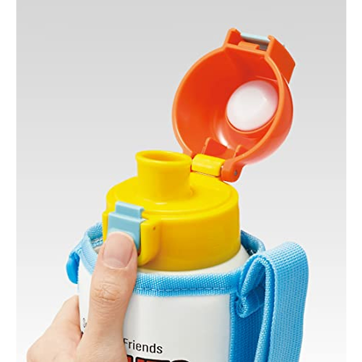 Skater KSTCH6-A Snoopy Two-Tone Water Bottle, 20.3 fl oz (600 ml), Cover Included