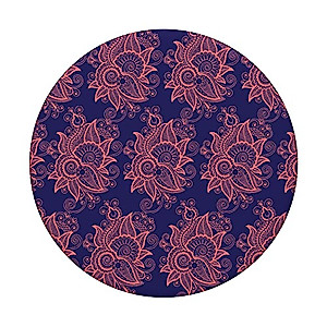 Purple Paisley Persuasion Lace PopSockets Swappable PopGrip