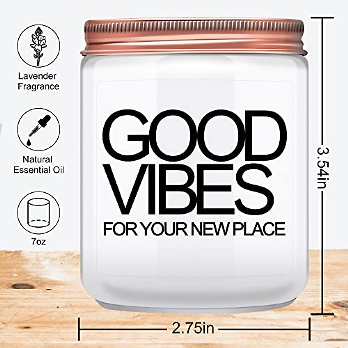 New Home Gifts for Home- House Warming Gifts New Home- Housewarming Gift for New House- New Home Essentials Best Presents for Women Couple Friends- Lavender Candles