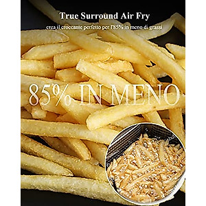 Large Air Fryer 8 Quart with Viewing Window, Big Capacity Family Size Oilless Airfryer Oven with 100 Recipt Digital Recipe Cookbook, Nonstick Basket and Dishwasher Safe