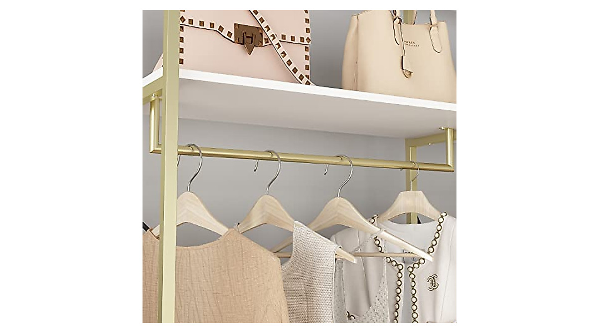 Extra Tall Heavy Duty Clothes Rack - Stylish Storage