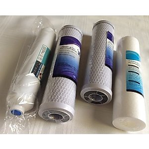 Replacement 4 Filter Kit for Reverse Osmosis Water System EDEN RO5-100