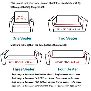 IMYOGI High Stretch Sofa Covers L Shape Modern Style Furniture Protector Softness Sectional Sofa Cover Polyester Sofa Slipcovers Non Slip Couch Covers with Elastic Bottom -Dark Blue-4 Seater+4 Seater